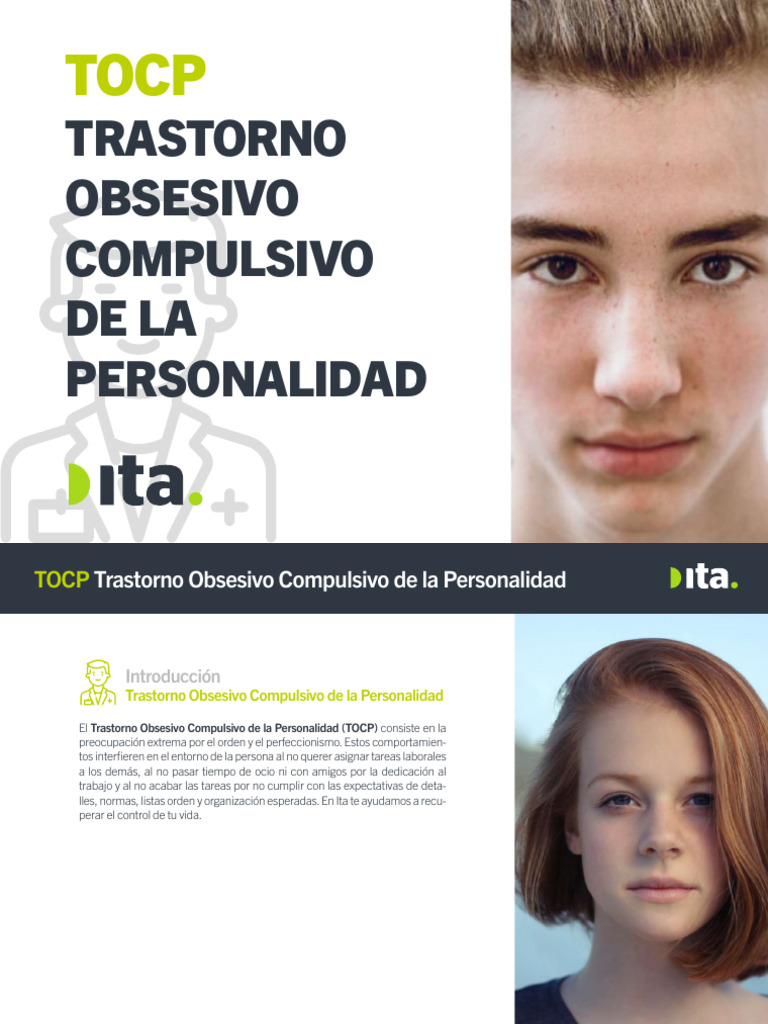 Dossier Tratamiento Trastorno Obsesivo Compulsivo de La Personalidad Tocp Ita | PDF | Trastorno ...