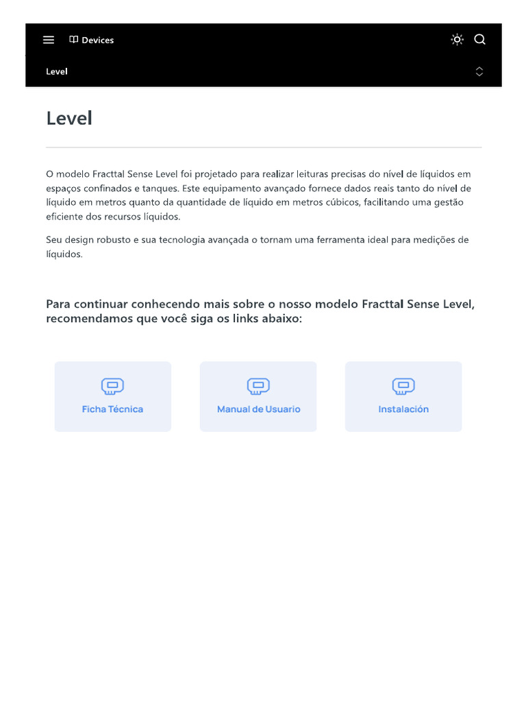 Apresentacao_Fracttal_Sense_Level | PDF