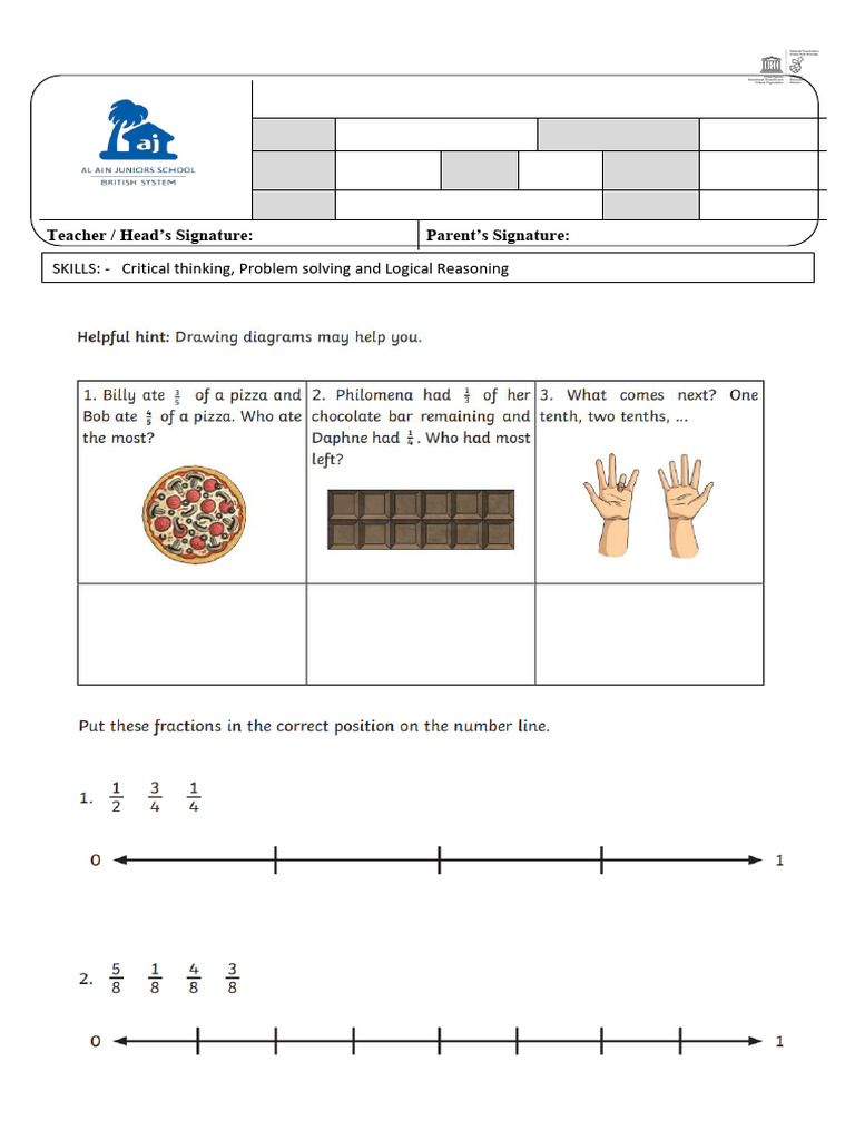 Gr 3-Week 3-T3--Math -Reinforcement SHEET (6) | PDF