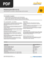 Klueber Microlube Gl 261 Special Lubricating Grease Datasheet | PDF ...