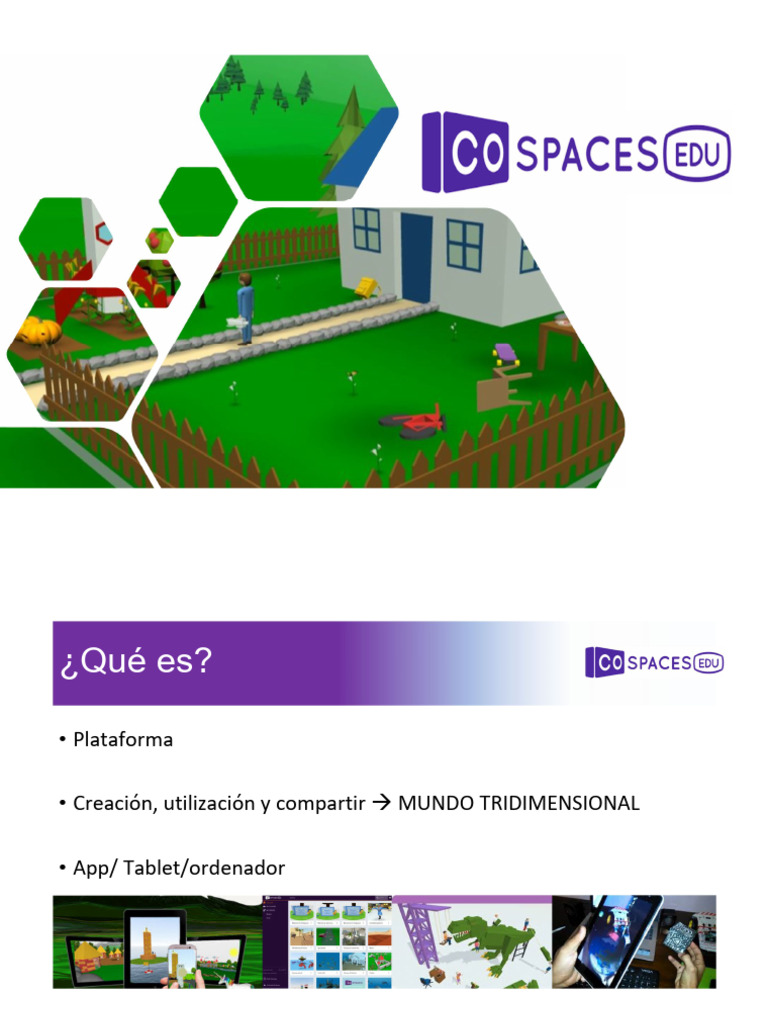 Presentacion Cospaces | PDF | Sociedad | Aprendizaje