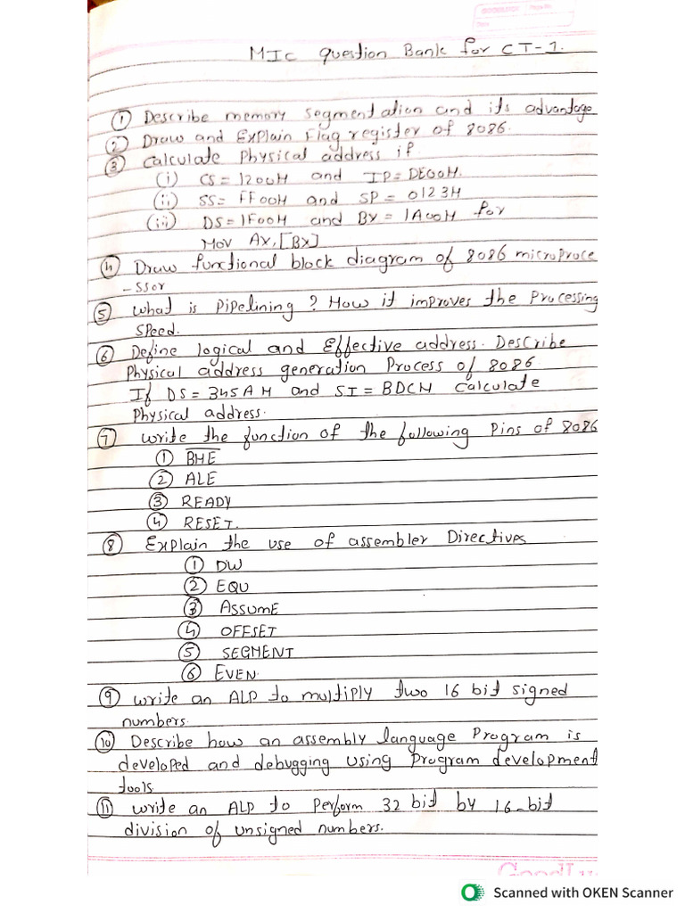 Mic Question Bank | PDF