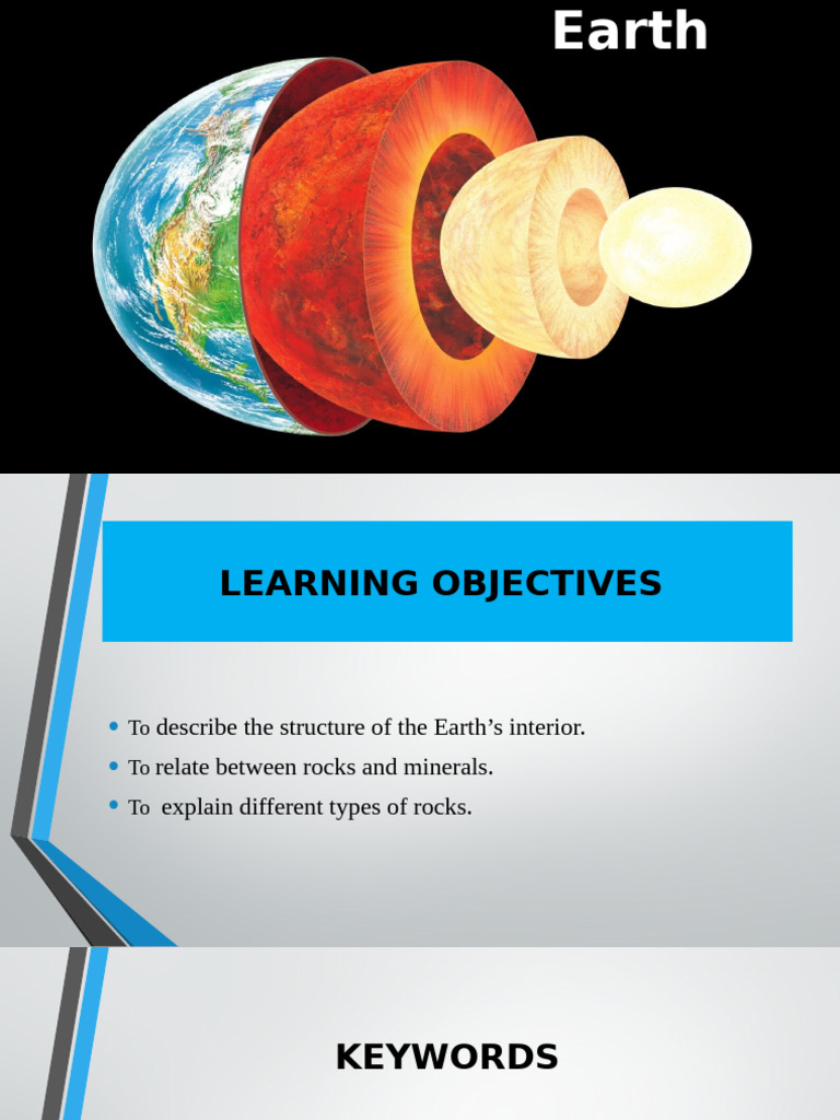 Gr7 - PPT - SST - Structure of The Earth - 02 | PDF | Rock (Geology ...