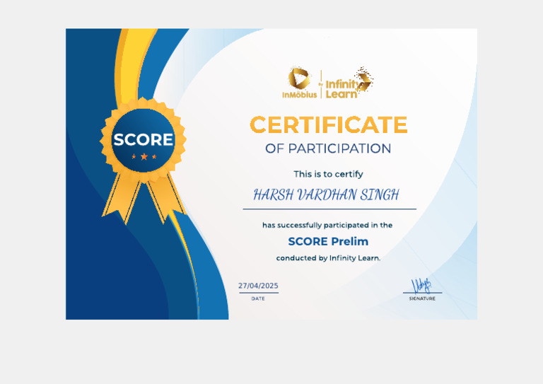 Harsh Vardhan Singh | PDF