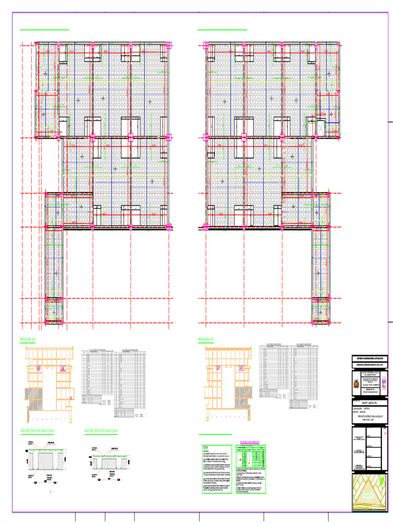 3 - Plano de Losas 1-7 | PDF