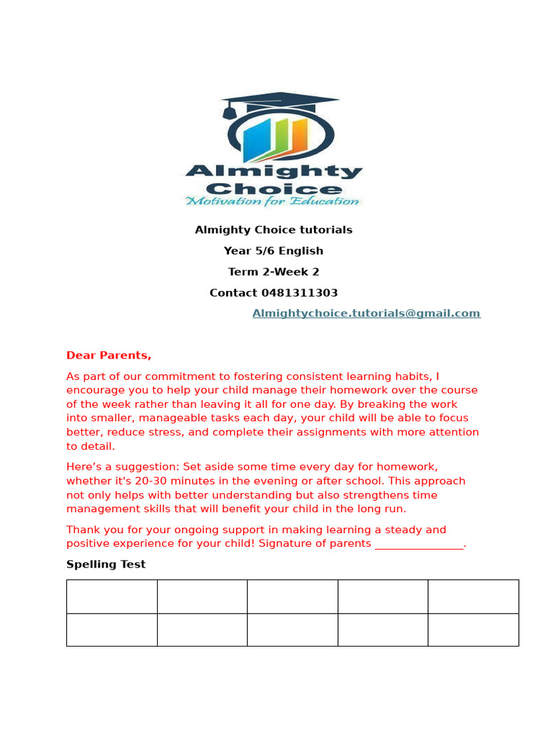 Week 2 Term 2 Year 5-6 English-2025 | PDF | Pinniped | Goat