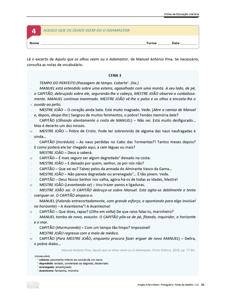 (4.1.4) Par - e - Passo - 8 - DP - (Fichas - EL - 4) | PDF