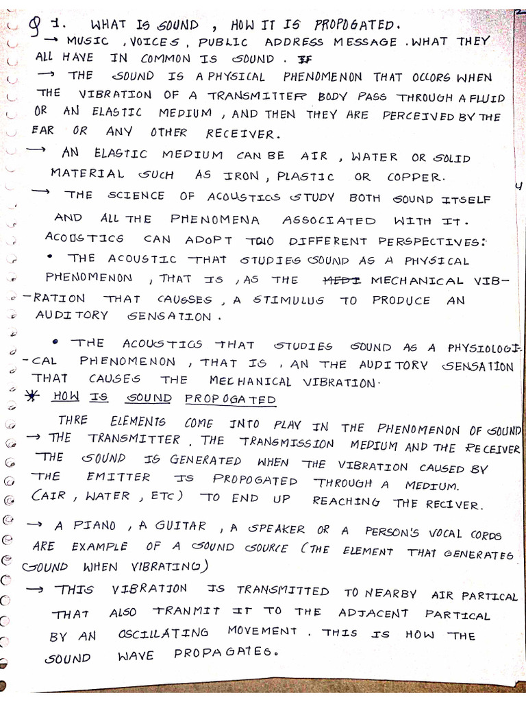Acoustic Assignment 01 | PDF