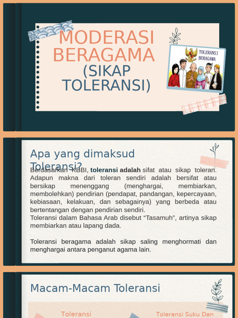 Toleransi Beragama dan Politik di Masyarakat | PDF