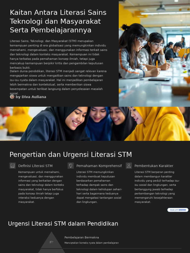Kaitan Antara Literasi Sains Teknologi Dan Masyarakat Serta ...