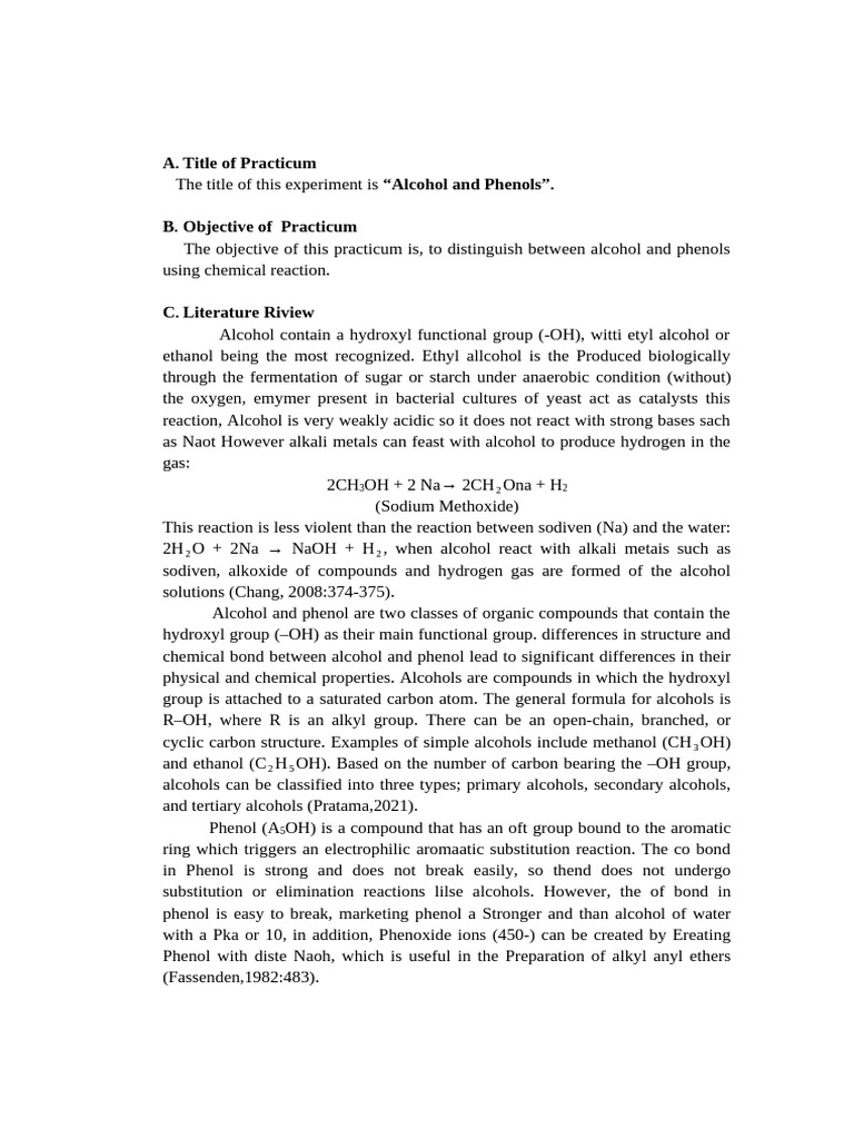 Unit 2 KLP 4 Kimor ACC FIKSSSSSSSSS | PDF | Ethanol | Acetic Acid