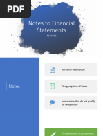 Financial Statement Notes Overview | PDF | Financial Statement ...