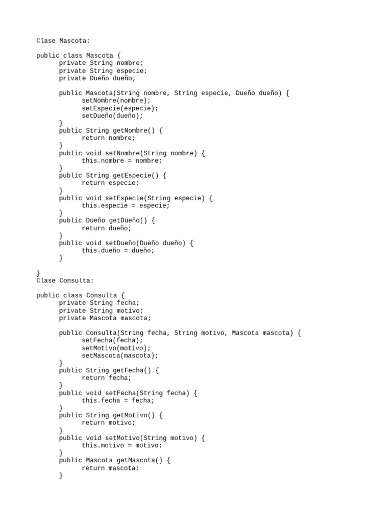 Registro de Mascotas | PDF | Programación de computadoras | Ingeniería ...