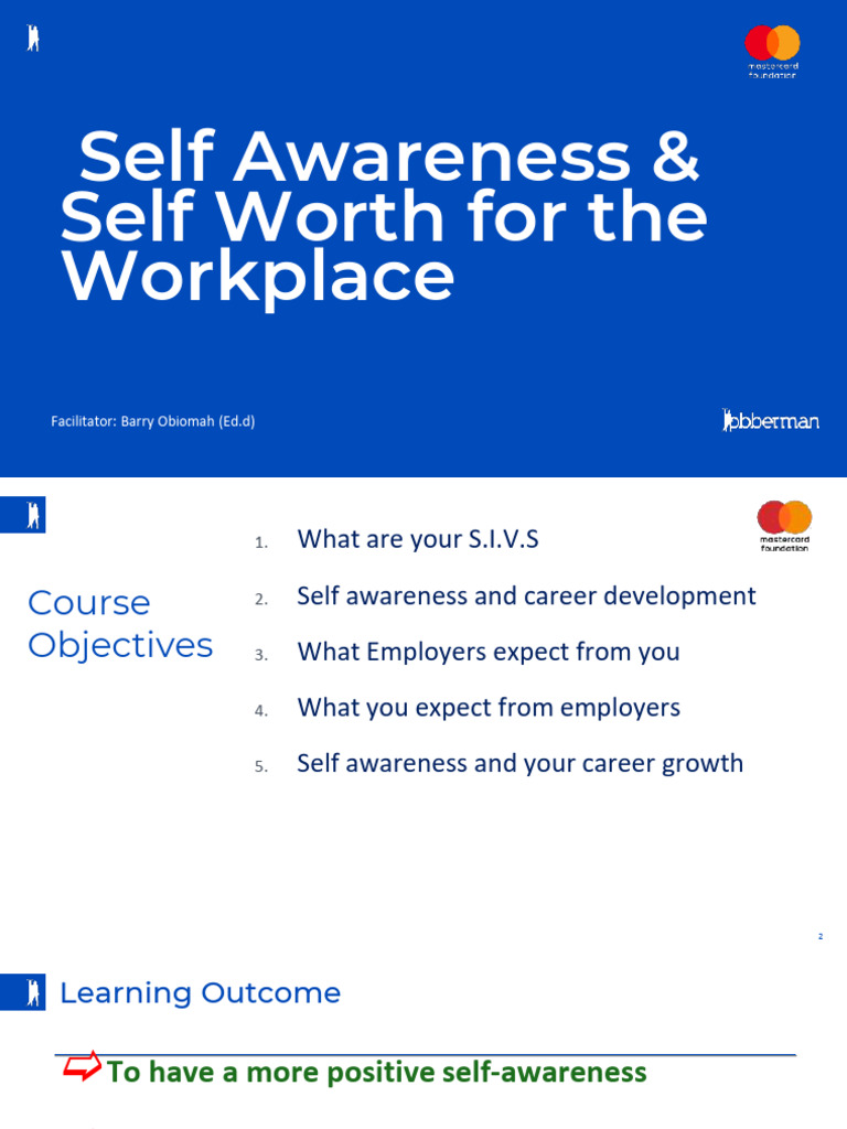 Self Awareness and Self Worth | PDF | Self Awareness | Self Concept