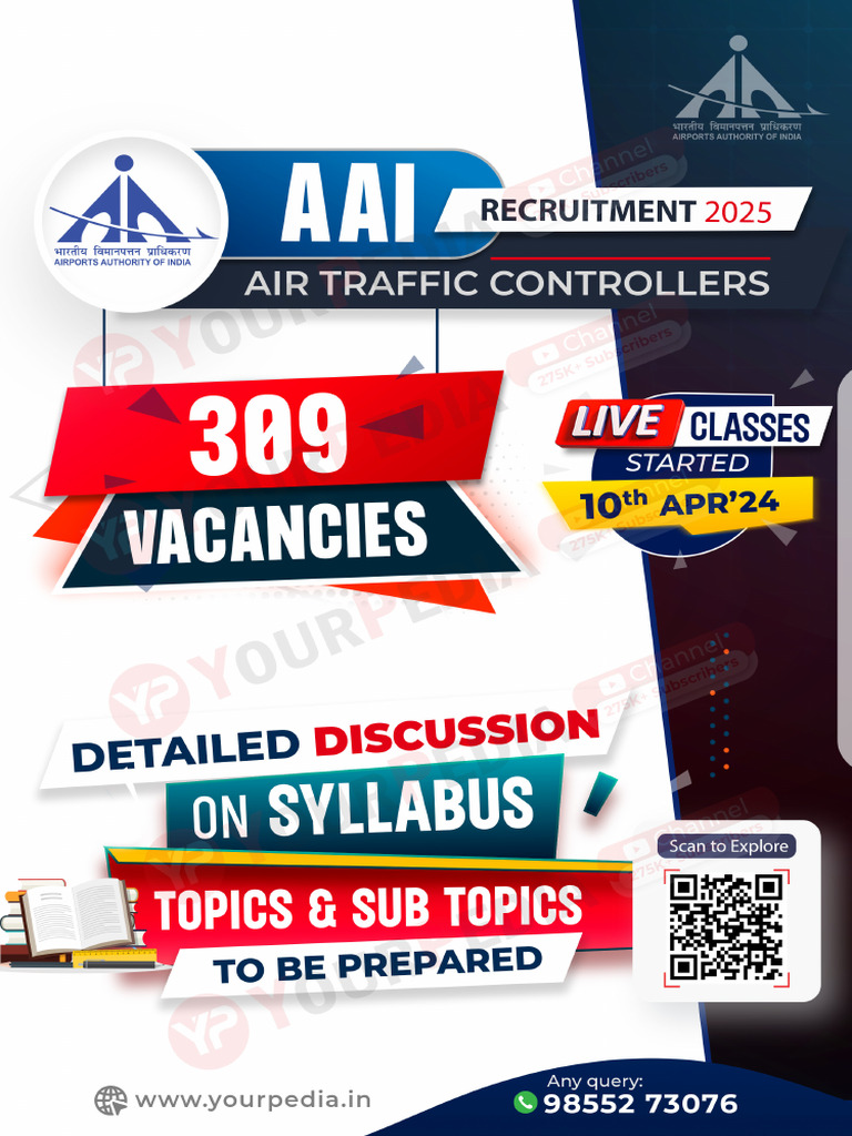 AAI ATC Detailed Syllabus YourPedia | PDF