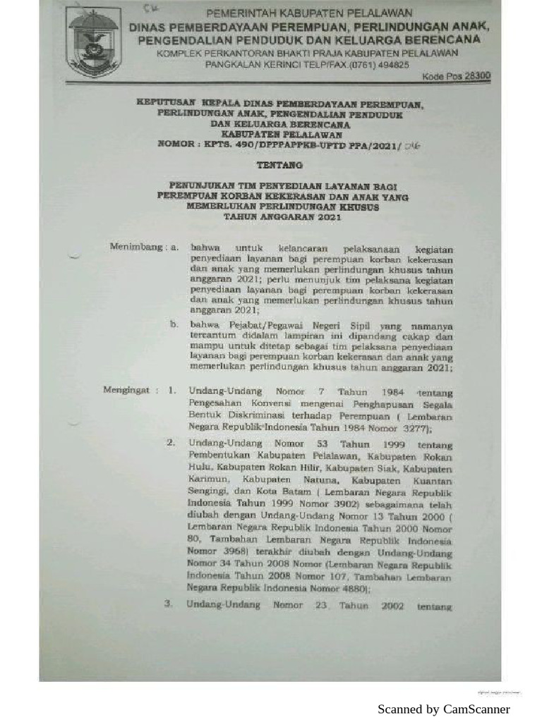 SK-Tim-UPTD-PPA WORD | PDF