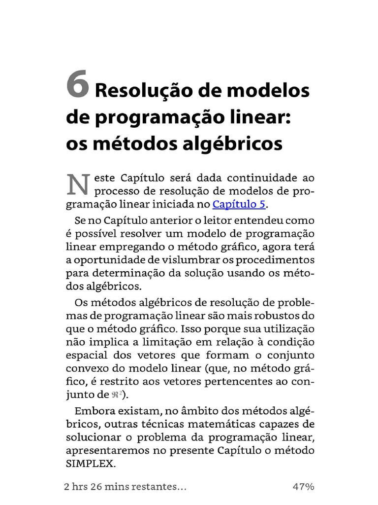 Capítulo 6 - SIMPLEX | PDF