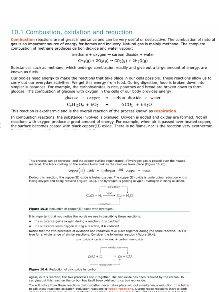 Redox Reactions | PDF