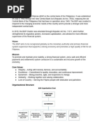 BSP Org Structure PDF | PDF | Monetary Policy | Currency