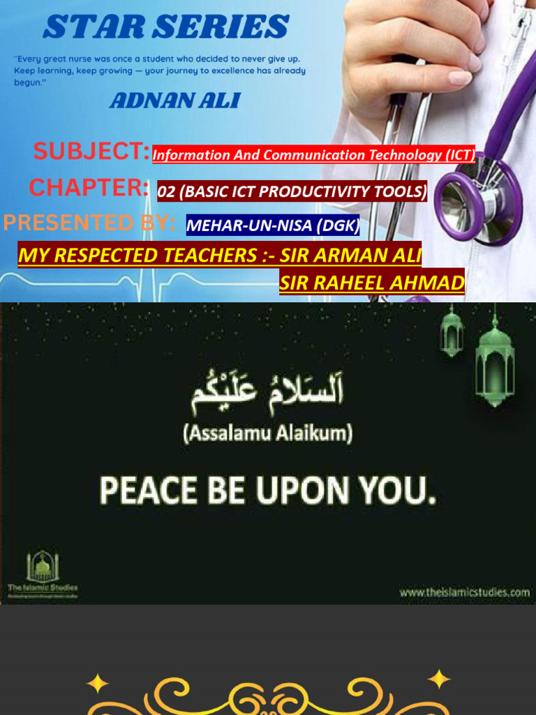 Chap ... 02 (Basic ICT Productivity Tools) by STARS SERIES. | PDF ...