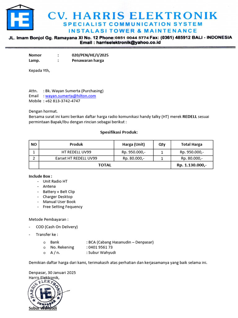 020-Pen - Jumana-Resort - HT-REDEL-UV99 - 2025-01-30 | PDF