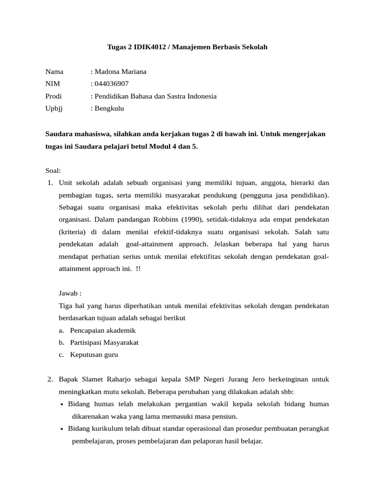 Tugas 2 IDIK4012 - Madona | PDF
