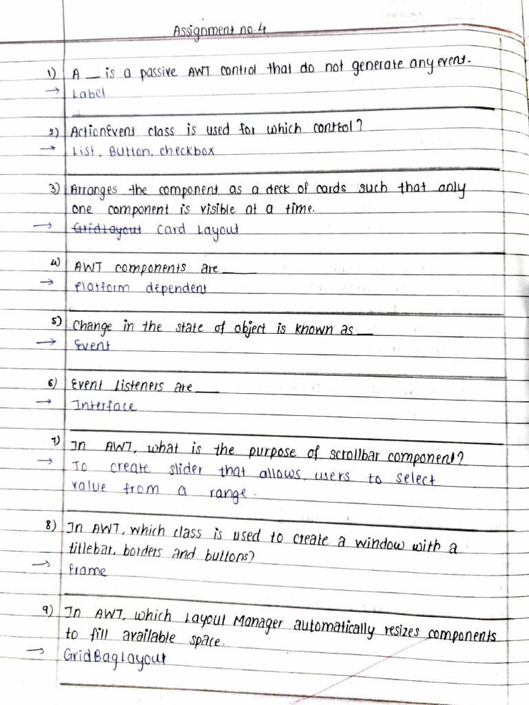 Ajp Assignment | PDF