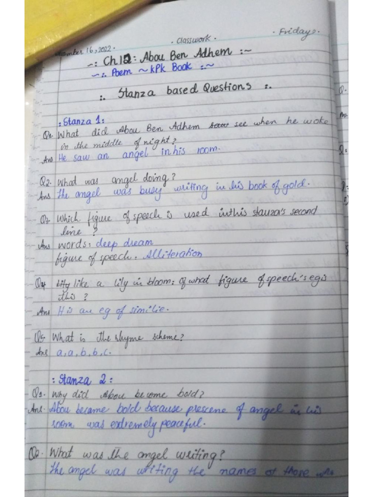 00000718-English Stanza Based Questions | PDF