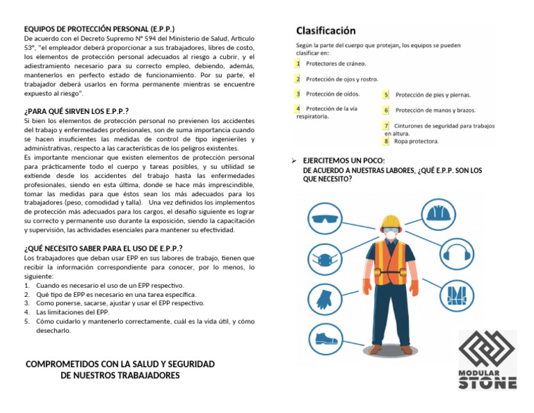 Instructivo Uso Epp Modular | PDF