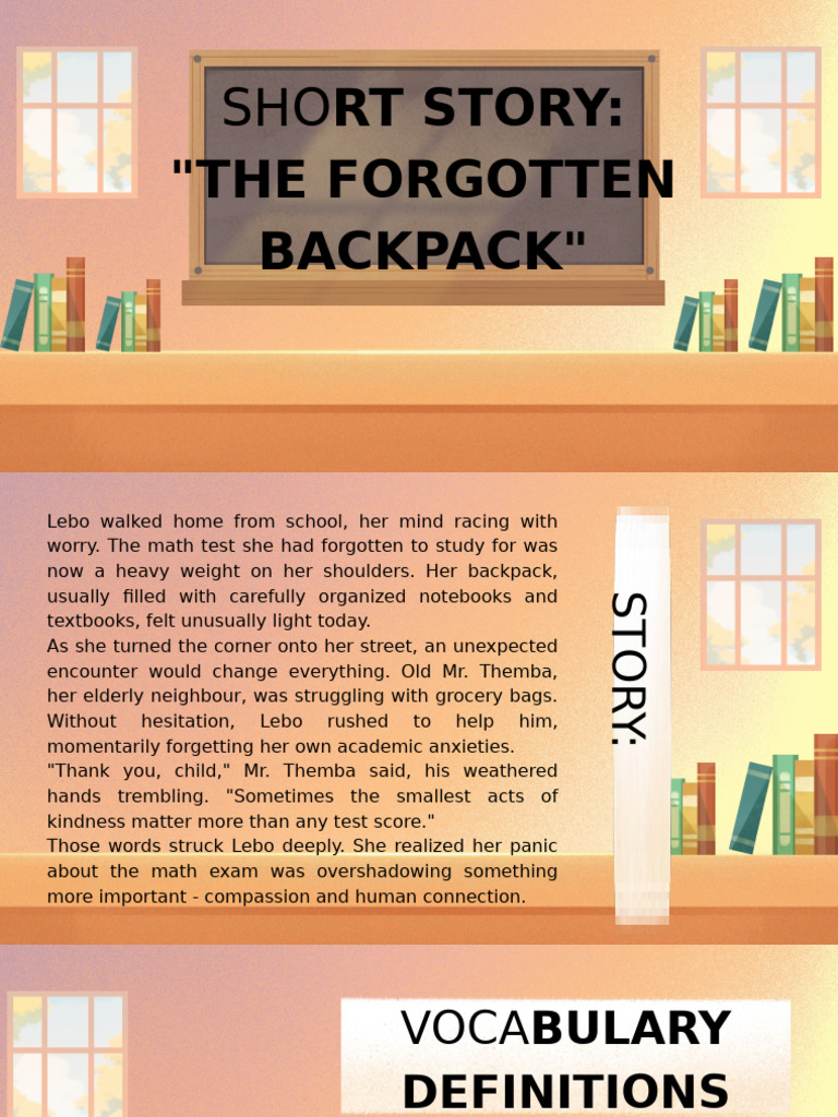 Short Story - 20250515 - 154102 - 0000 | PDF | Psychology