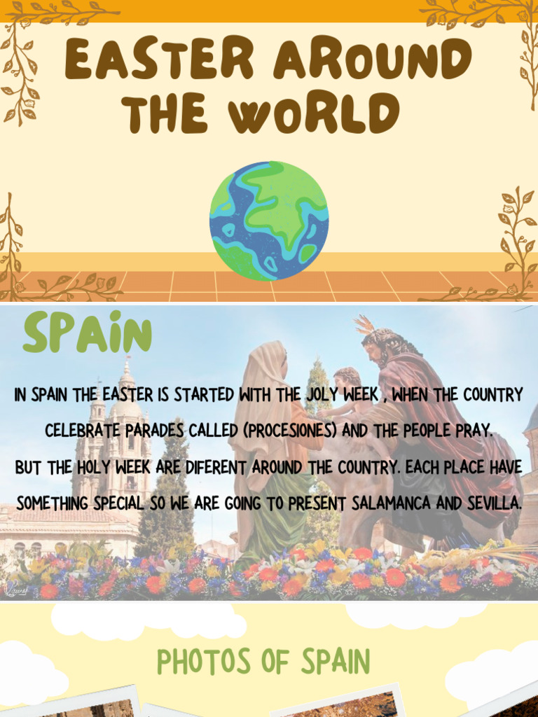 Easter and Holy Week Around The World - 20250410 - 163857 - 0000 | PDF | Easter | March Observances