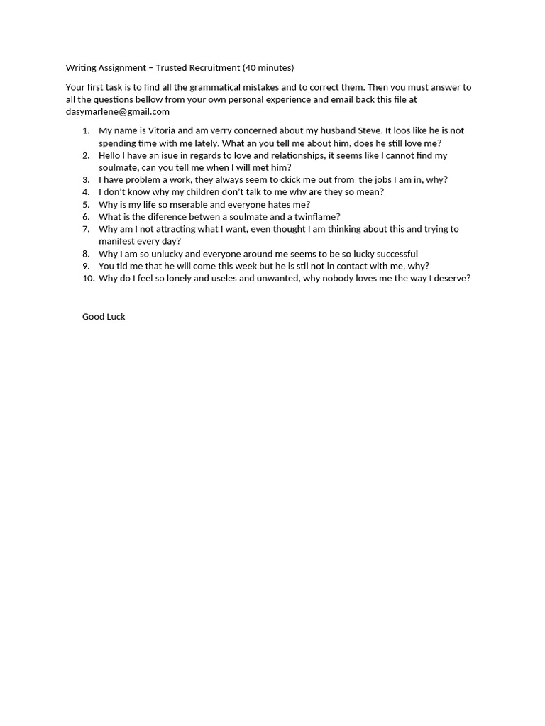 3.writing Assignment | PDF