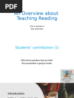 Effective Modelled Reading Strategies | PDF | Neuropsychology | Pedagogy
