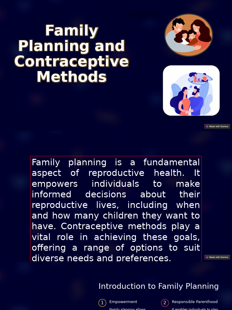 Family Planning and Contraceptive Methods | PDF | Family Planning ...
