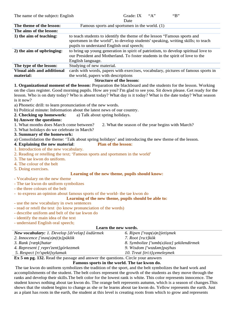 9 Inlis-IV-M | PDF | Verb | Adjective