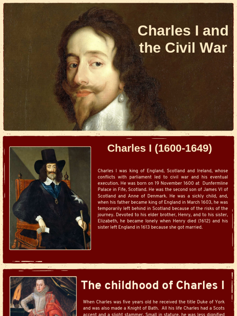 Charles I and The Civil War | PDF | English Civil War | Stuart England