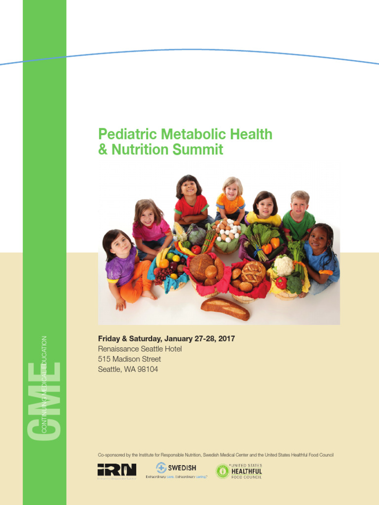 Pediatric Metabolic Health Brochure 1 | PDF | Diet (Nutrition) | Diet & Nutrition