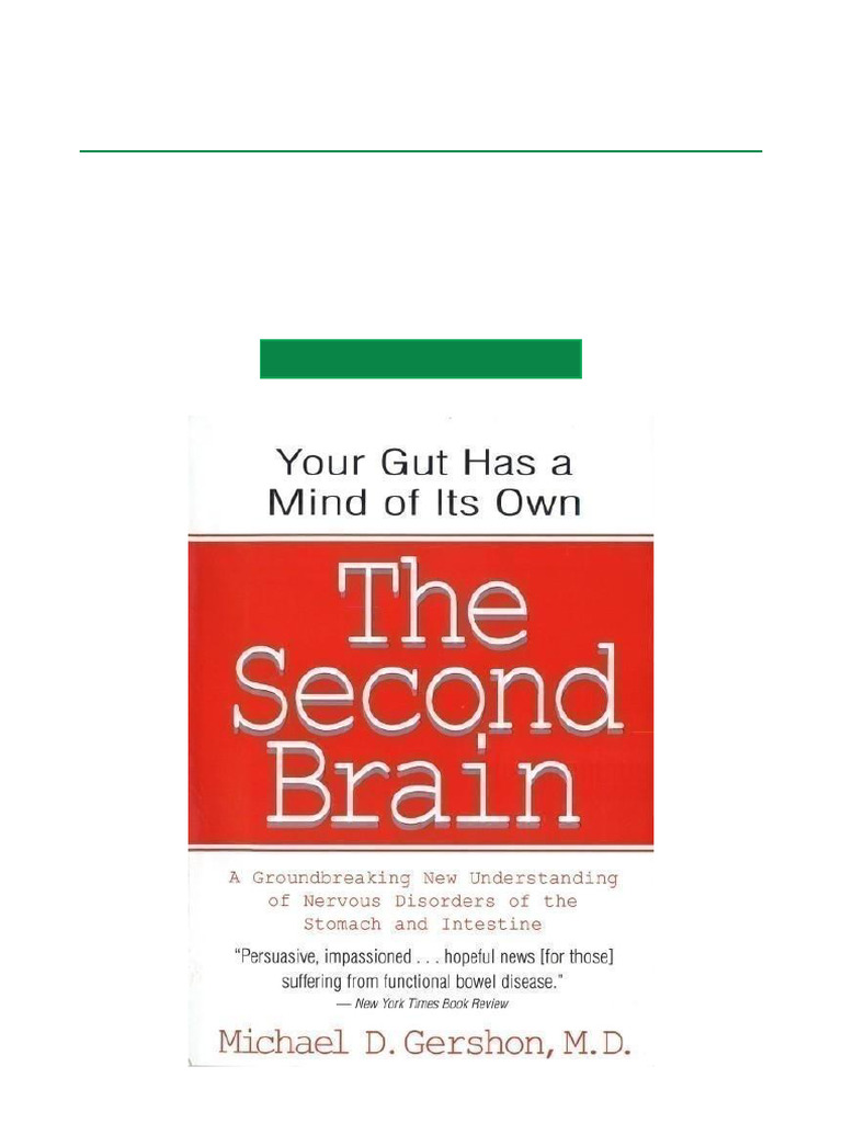 Top Reading The Second Brain A Groundbreaking New Understanding of ...