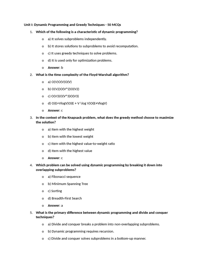 Daa | PDF | Time Complexity | Dynamic Programming