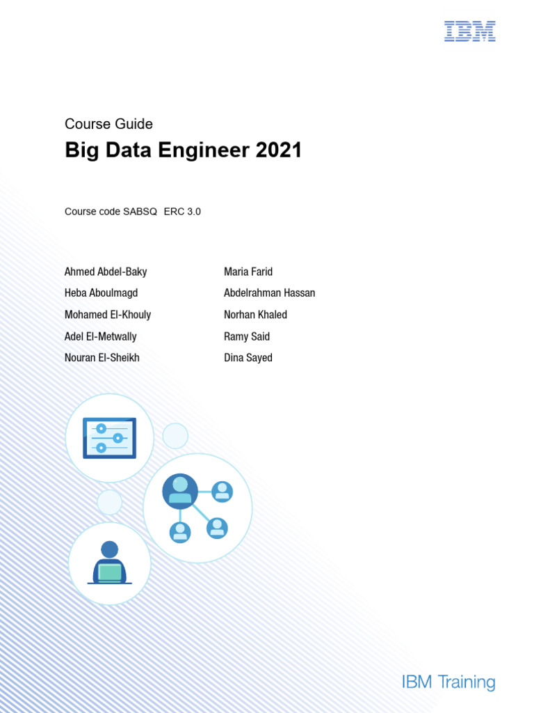 SABSQ3-Big Data Engineer 2021-BigSQL-Course Guide - High | PDF | Ibm Db2 | Sql