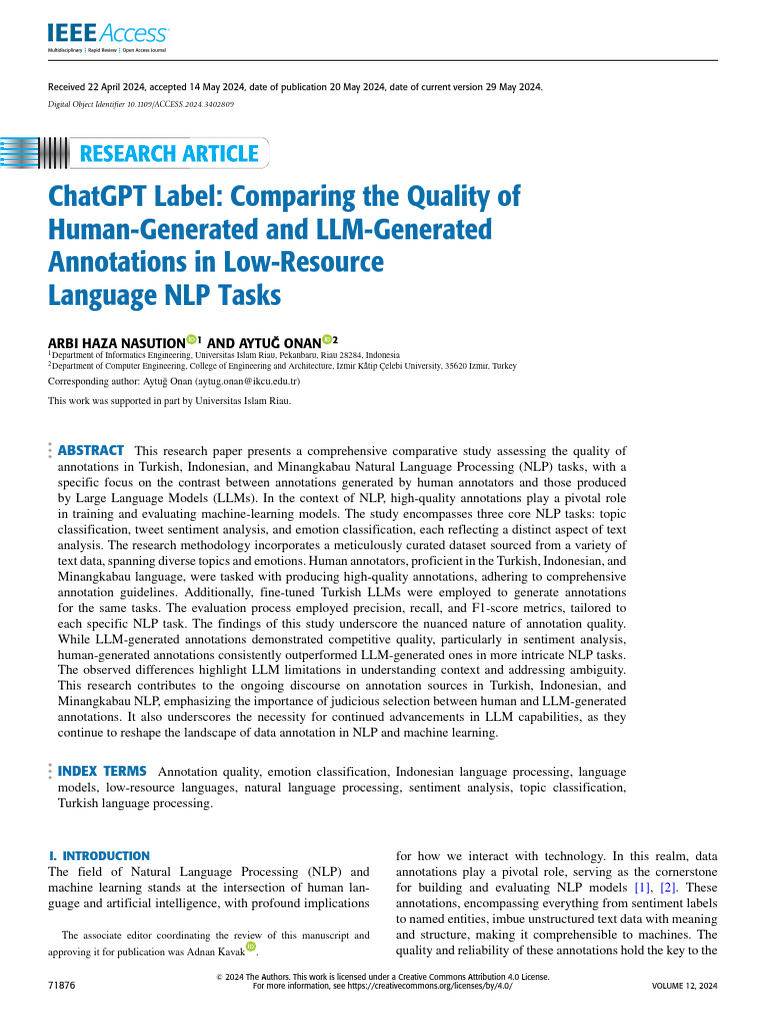 Research Paper 12 | PDF | Annotation | Indonesian Language