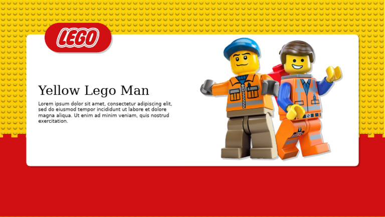 84521-Yellow Lego Man | PDF