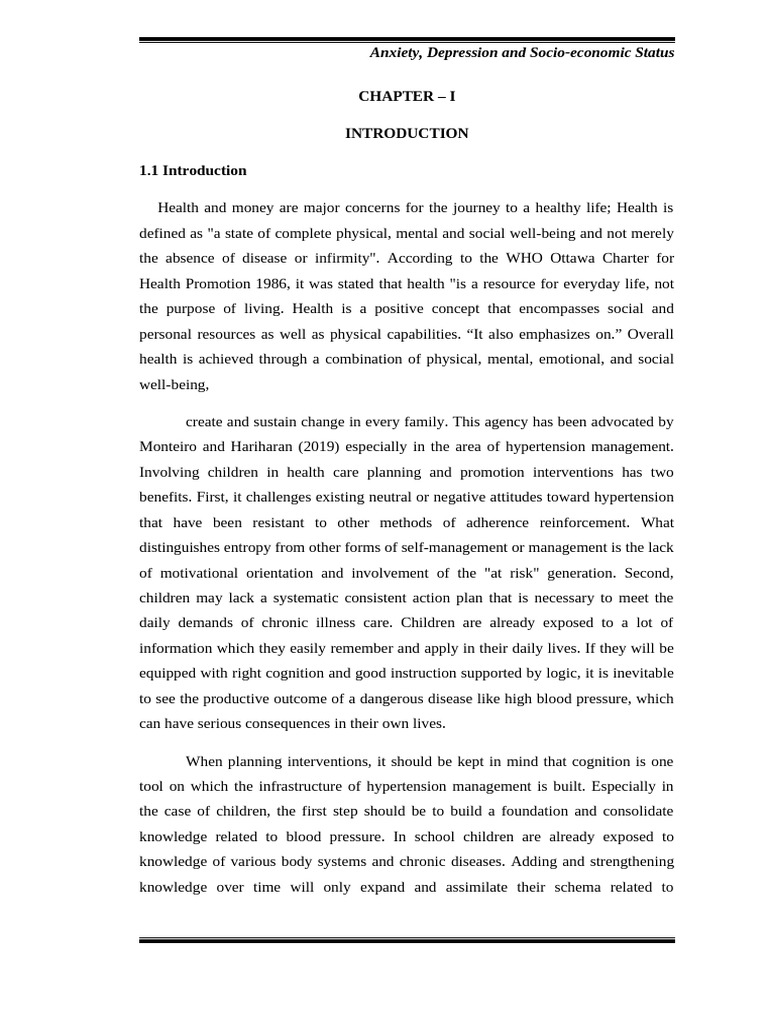 UG & PG Dissertation Format 2025 | PDF | Hypertension | Major ...