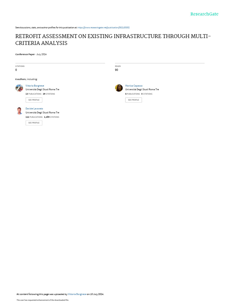 RETROFIT ASSESSMENT ON EXISTING INFRASTRUCTURE THROUGH | PDF | Corrosion | Concrete