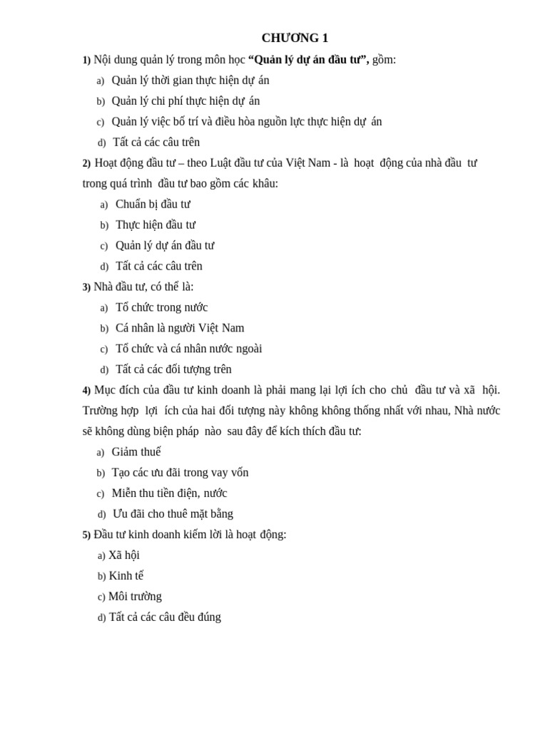 Đề cương ôn tập K15 | PDF