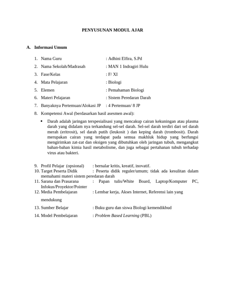 LKPP Penyusunan Modul Ajar-3 | PDF