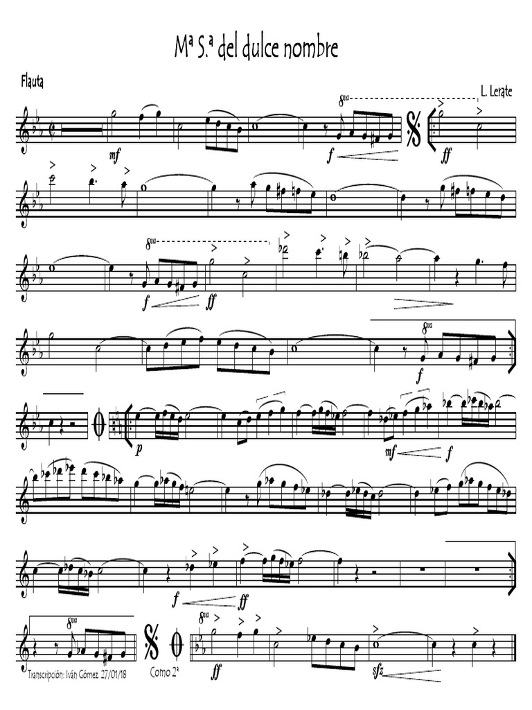 013.M Santisima Dulce Nombre | PDF