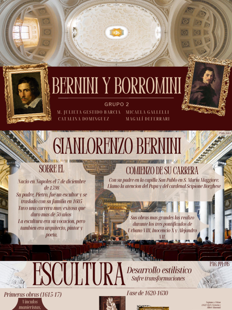 Bernini y Borromini | PDF | Barroco