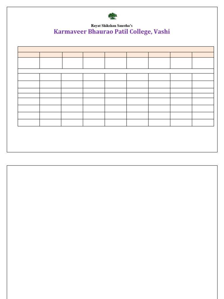 S.Y.B.Sc. Chemistry Time Table 2024-25-2 | PDF