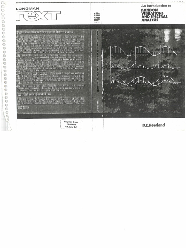 Livro - Random Vibrations and Spectral Analysis | PDF | Spectral Density | Probability Distribution